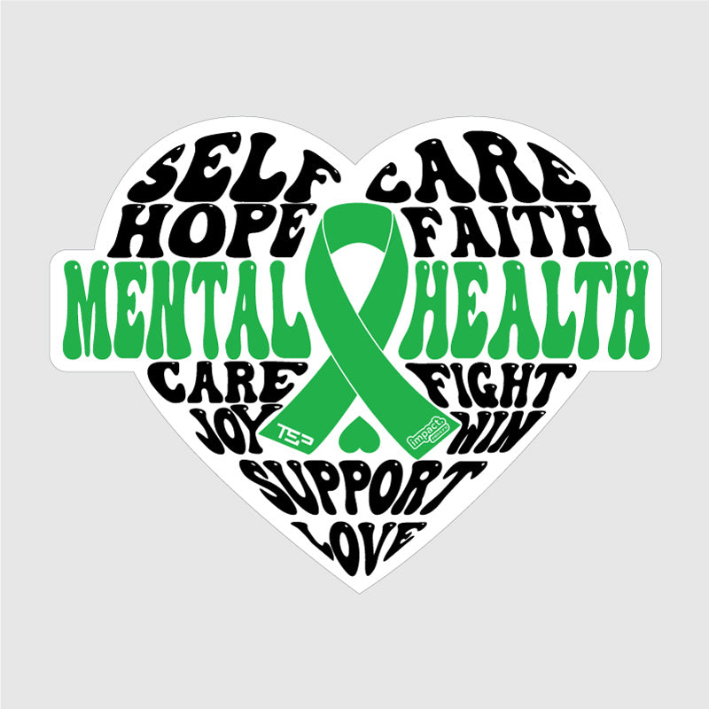 Mental Health Awareness Stickers 3x3 – NuAge Prints